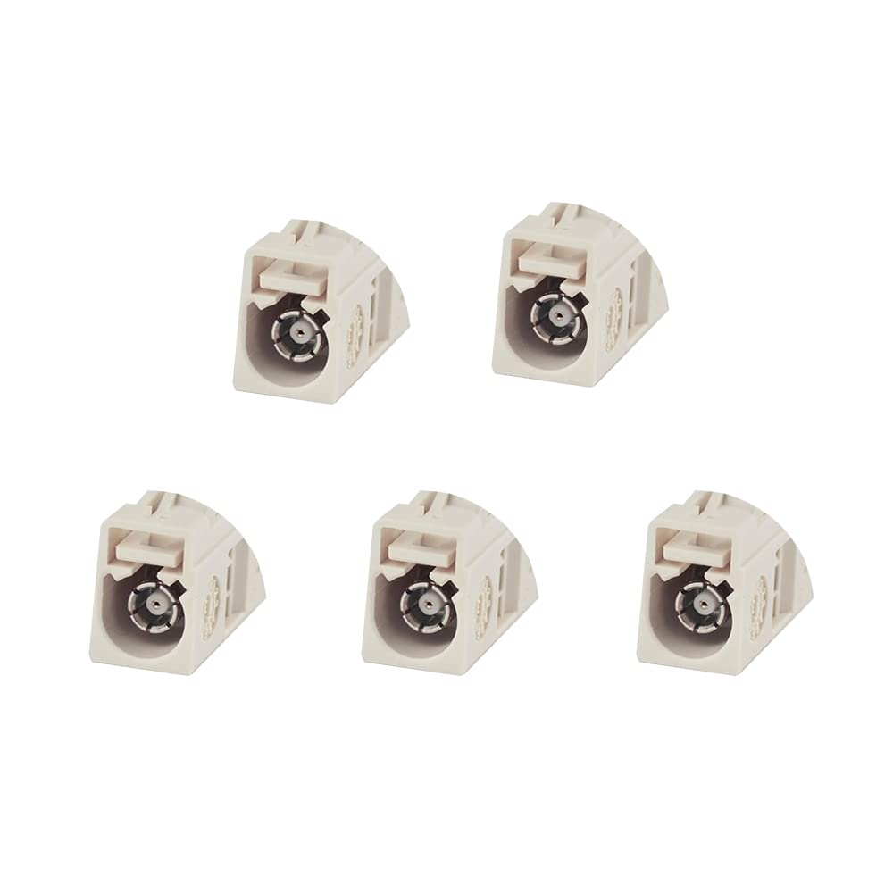 Amazon.com: Elecbee 5PCS Fakra Female Plug Car Radio Fakra B White ...