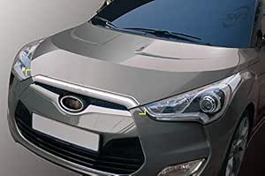Amazon.com: SAFE Chrome Hood Guards Bonnet Protector 1p for 2012-2018 ...