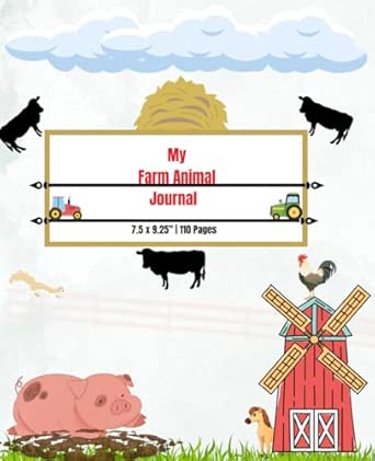 My Farm Animal Journal: Beard, Alisha: Amazon.com: Books