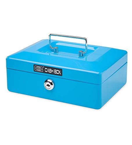 Snapklik.com : HearthSong My First Business Kids Metal Cash Lockbox