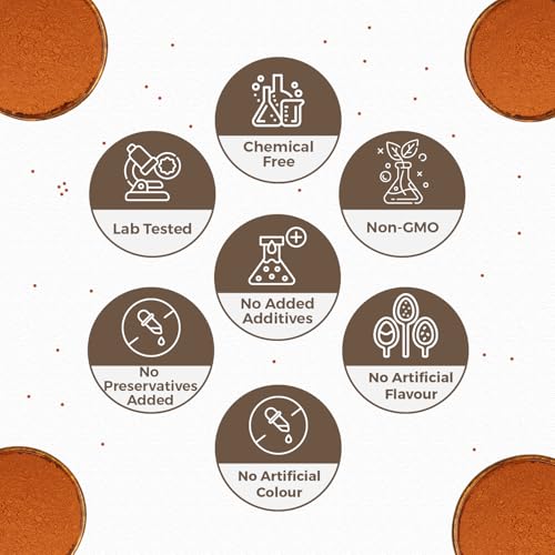 CARMEL ORGANICS Manjistha Root Powder 250 Gram, Herbal Skin Cleanser ...