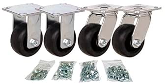 Amazon.com: Toolbox Caster Set | 4" for Greenlee, Knaack and Other Job ...