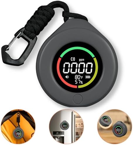 MOES Portable Carbon Monoxide Detector, Travel CO Detector, Mini Size ...