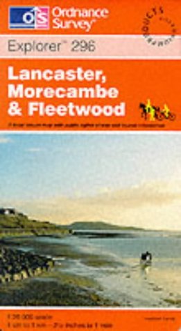 Amazon.co.jp: Lancaster, Morecambe and Fleetwood (Explorer Maps ...