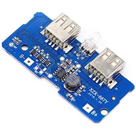 QBM C-Type USB Port DIY Power Bank Module/Board kit : Amazon.in ...