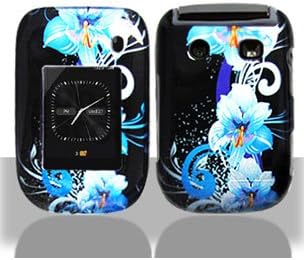 Amazon.com: Blackberry 9670 Style Graphic Case - Blue Flower : Cell ...