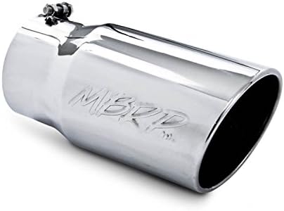 MBRP 6-Inch T304 Stainless Steel Exhaust Tip with Universal Fitment | 6 ...