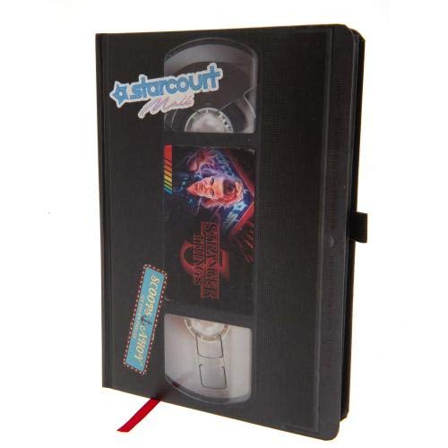 Stranger Things Premium Notebook VHS S3 Official Merchandise ...