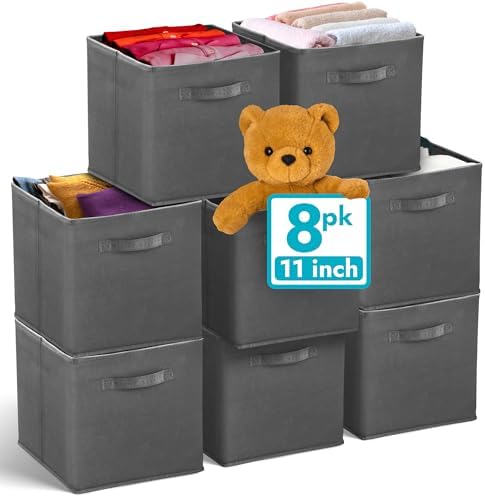 Amazon.com - Reli. Storage Cubes 11 inch (8 Pack) Foldable Cube ...
