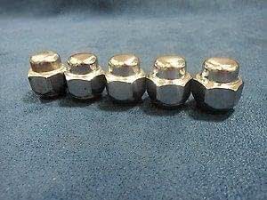 Amazon.com: Set of 5 New Mazda chrome wheel lug nuts OEM B002-37-160B : Automotive