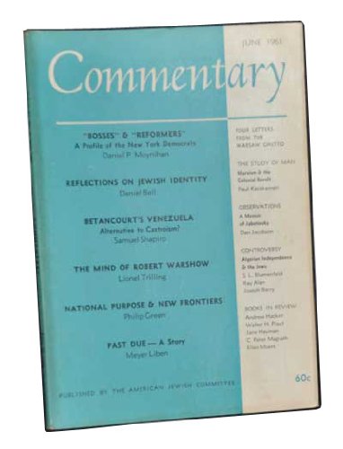 Commentary: Vol. 31, No. 6 (June 1961): Norman (Ed.); Moynihan Podhoretz: Amazon.com: Books