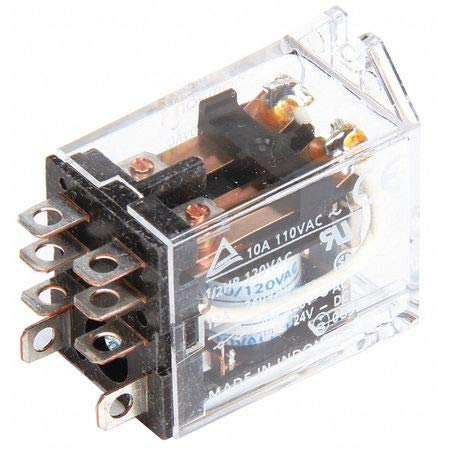 Relay, 8Pin, DPDT, 10A, 24VAC: Amazon.com: Industrial & Scientific