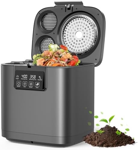 Amazon.com : Electric Composter for Kitchen Indoor: 3.8L Large Capacity ...
