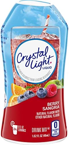 Amazon.com: Crystal Light Liquid Drink Mix Berry Sangria 1.62 oz.(Pack of 3)