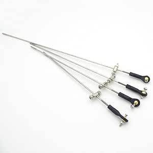 Amazon.com: BrewJa 1Set M2 Ball Head Tie Rod End + Linkage Stopper ...