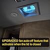 Amazon.com: OUTPRIZE Upgraded Remote Control RV Roof Vent Fan with LED ...