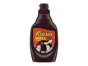 Amazon.com: Reese's Peanut Butter Shell Topping,7.25-Ounce Bottle (Pack ...