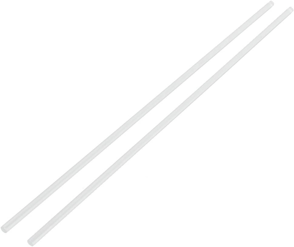 GOZAR 6 Pcs 300 * 6Mm Transparent Acrylique Ronde Tige Solide Tige ...
