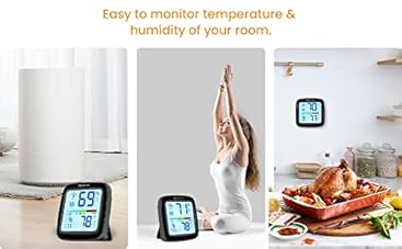 Amazon.com : SMARTRO SC42 Professional Digital Hygrometer Indoor ...
