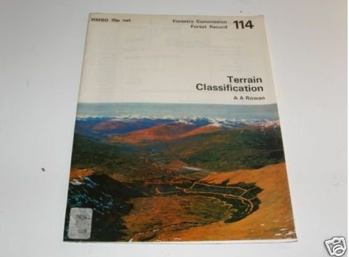 Terrain Classification (Forest Record S.) : Great Britain: Forestry ...