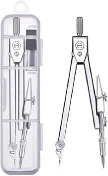 Amazon.com : Protractor and Compass Set, Compass Protractor Set ...