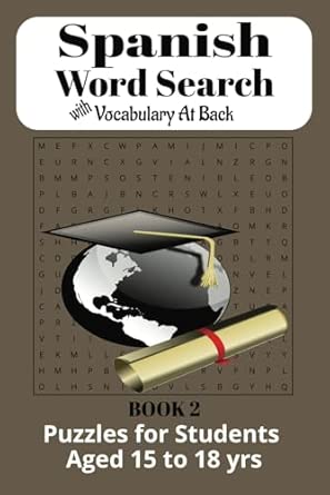 Spanish Word Search Puzzle Book: Word Searches with Easy to Read Print ...