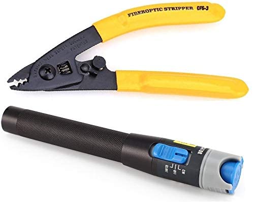 Buy DKURVE® Visual Fault Locator 10mw Fiber Optic Cable Tester Red ...