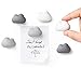 Amazon.com: Novelty Fridge Magnets Cloud Magnets by Qualy Design Studio ...
