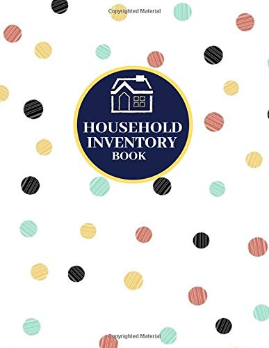 Household Inventory Book: Track Items & Contents Claims, Tracking ...