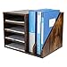 EasyPAG Wood Desktop 4 Tier A4 in Tray Office Desk Tidy File Holder ...