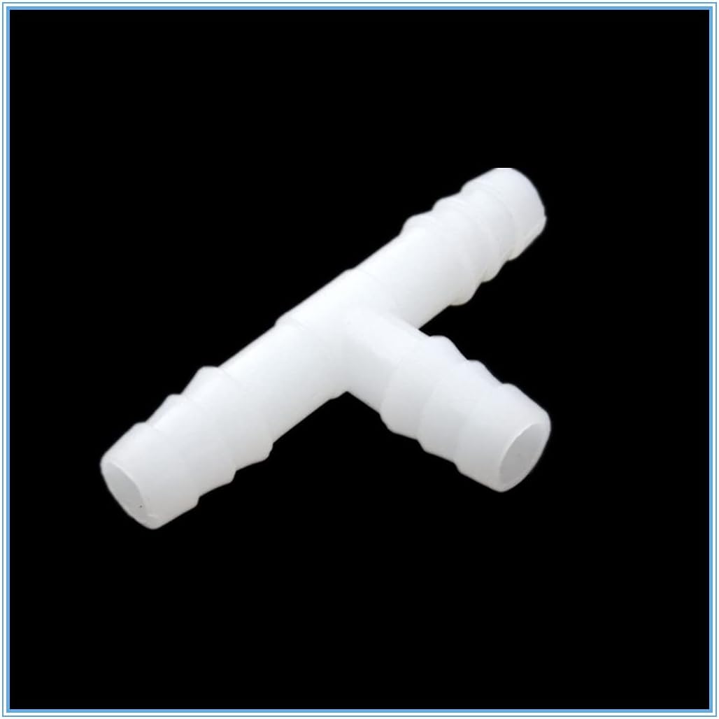 Amazon.com: Plastic Barb Hose Fitting 4mm 6mm 8mm 10mm 12mm 16mm 3 Way ...
