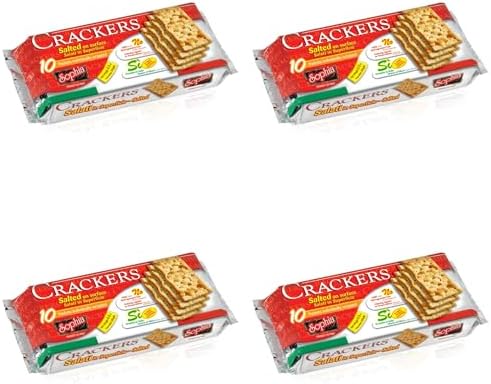 Amazon.com: Sophia Cracker Italian Salted 8.8oz (4-pack) : Grocery ...