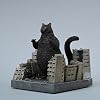 Amazon.com: MMOS X JXK Catzilla Statue for Home Decor, Meowzilla Statue ...