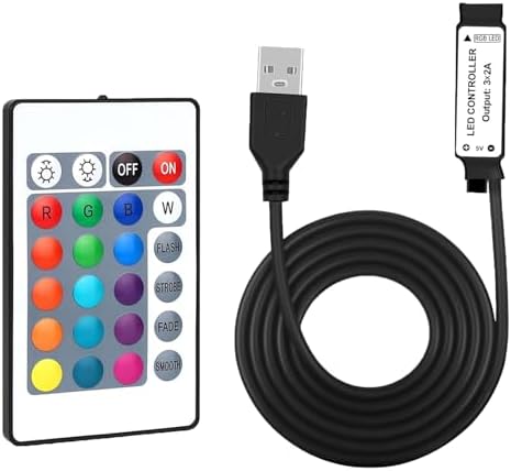 WS2812B Addressable LED Controller RF Remote Wireless Mini Controller ...