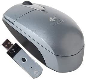 Amazon.com: Logitech V200 3-Button Wireless Optical Scroll Mouse w/Tilt ...