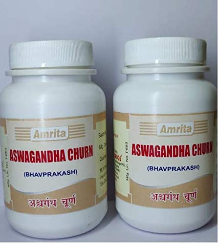 Amrita Ashwagandha Powder 100Gms (Pack of 2) : Amazon.in: Grocery ...