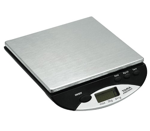 Amazon.com: Tara Precision Digital Scale S/S 3kg : Home & Kitchen