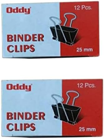 Oddy Binder Clips 25mm (Set of 2) : Amazon.in: Office Products