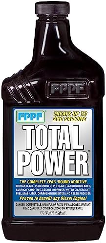 Amazon.com: FPPF Total Power Fuel Injector Cleaner Cetane 32oz - Fuel ...