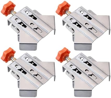 4Pcs 90 Degree Corner Clamps, Right Angle Clamp with Adjustable Swing ...