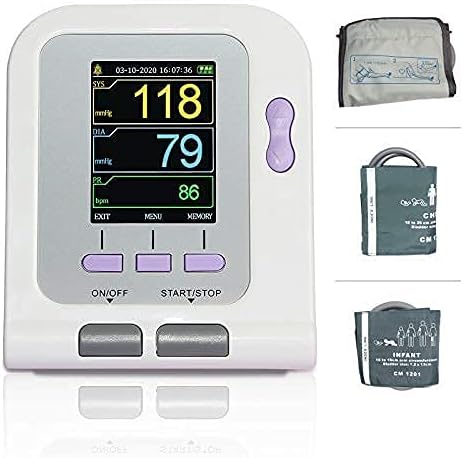 Amazon.com: CONTEC-08A Blood Pressure Monitor-Automatic Digital BP ...