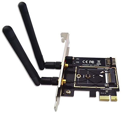 Amazon.in: Buy WHIZZO 2X(M.2 WiFi Adapter M2 Ngff Key A-E to Mini Pci ...