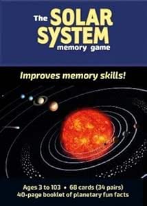 The Solar System Memory Game : Amazon.ca: Everything Else