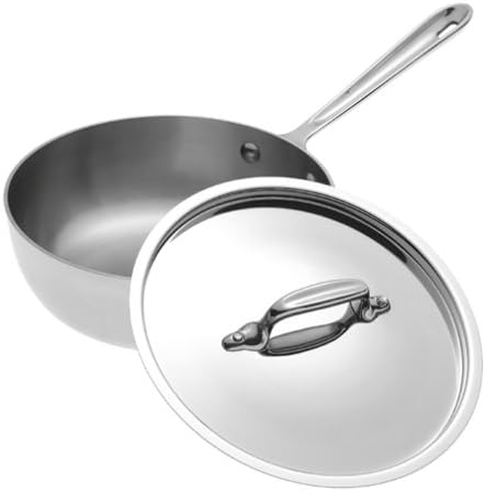 Amazon.com: All-Clad Stainless 2-Quart Saucier Pan: Home & Kitchen