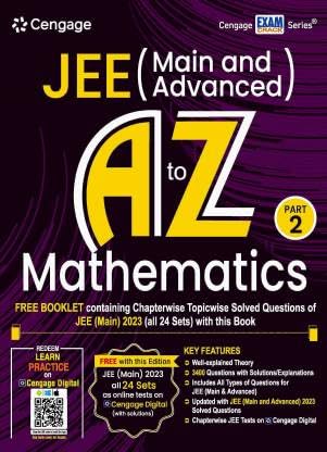 JEE (Main And Advanced) A To Z Mathematics: Part 1 (2024) : Cengage ...