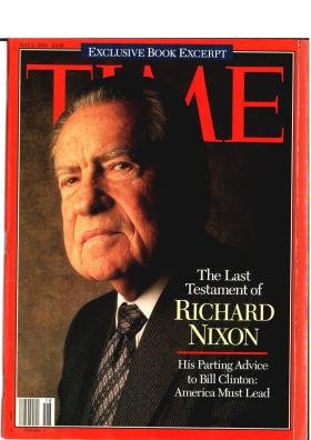 Time Magazine May 2 1994 Exclusive Book Excerpt: The Last Testament of ...
