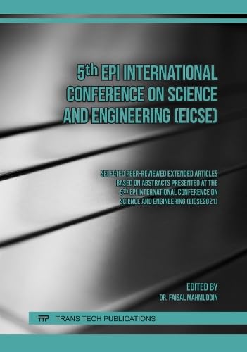 5th EPI International Conference on Science and Engineering (EICSE) (Scientific Books Collection ...