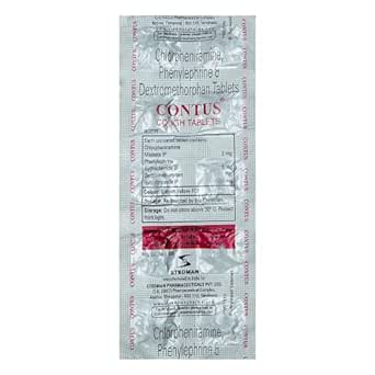 CONTUS - Strip of 10 Tablets : Amazon.in: Health & Personal Care