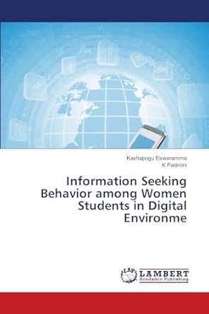 Information Seeking Behavior: among women students in Digital ...