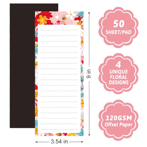 Snapklik.com : KiDEPOCH Magnet Notepads For Refrigerator, Magnetic To ...